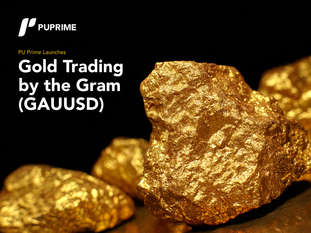 PU Prime Launches Gold Trading by the Gram (GAUUSD)