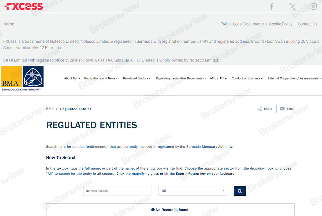 FXCess Exposed: Key Warning Signs of a Forex Scam - BrokersView