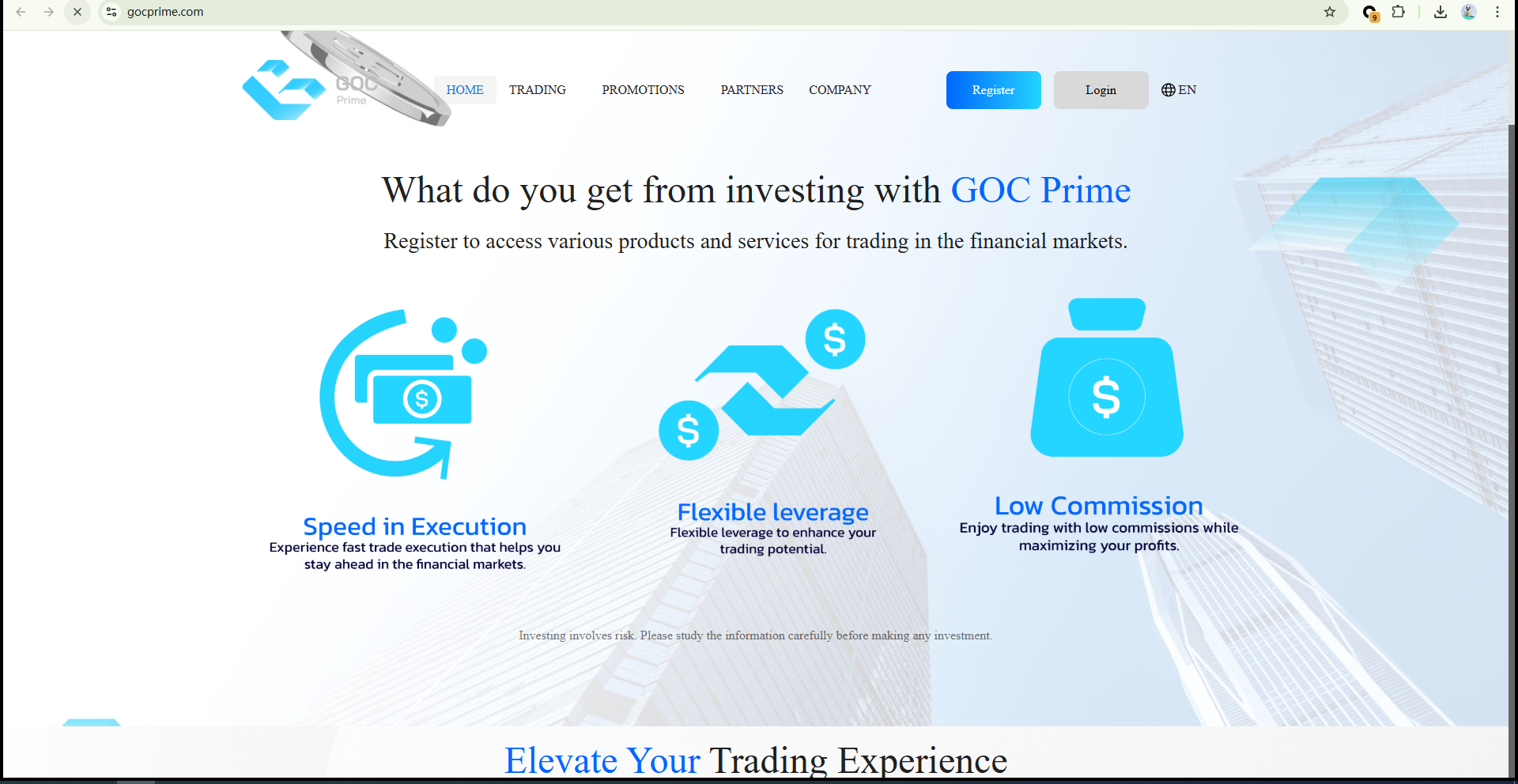 GOC Prime รีวิว 2026 | ข้อมูลเกี่ยวกับ GOC Prime โบรกเกอร์ฟอเร็กซ์ ...