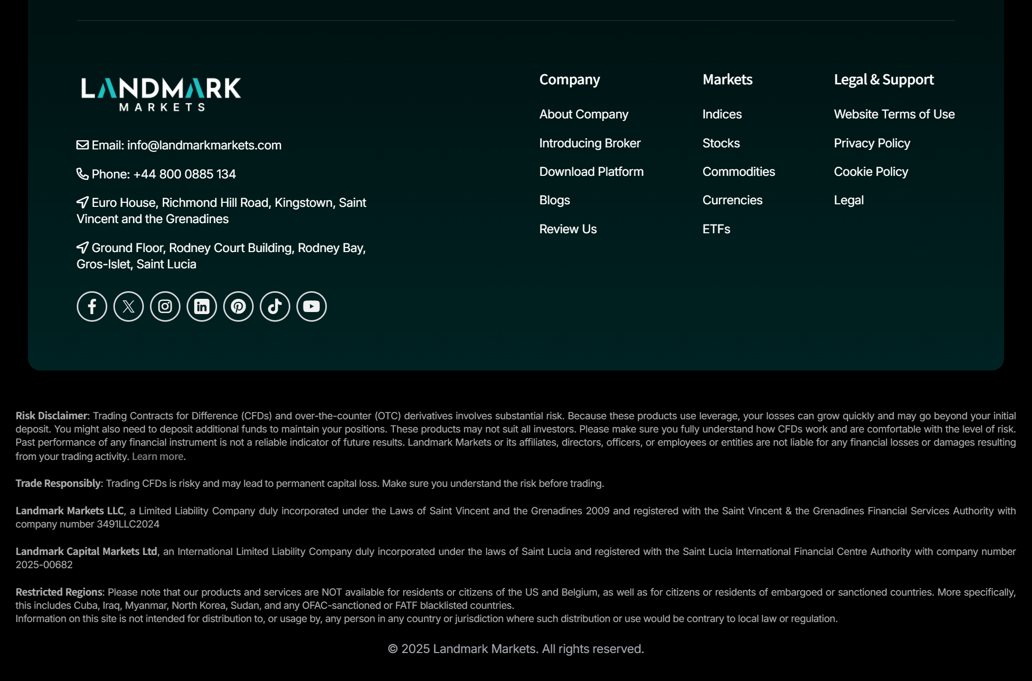Landmark Markets 評價-是否詐騙,安全合法嗎? - BrokersView