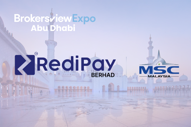 Redipay 作為腕帶贊助商參加 2024 年阿布達比 BrokersView 博覽會 - BrokersView