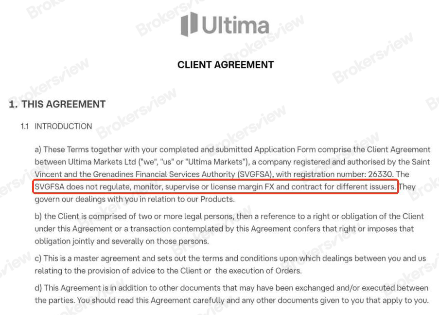 Trader Exposes Ultima Markets Regulatory Arbitrage via Identical ...